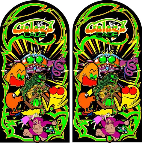 Multicade Mame Classics Side Art 2pc Haunted Arcade Graphics Decals St