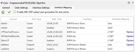 Use Clock Domain Crossing To Run Dut Algorithm And Axi Lite Interface