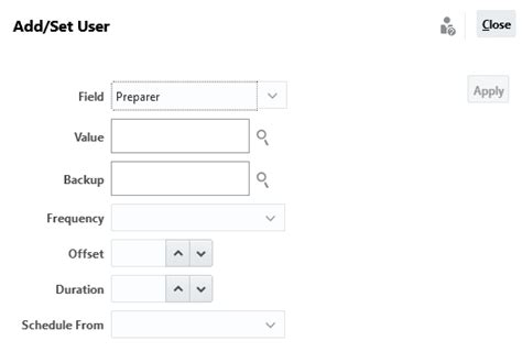 Oracle Cloud EPM Account Reconciliations Changing The Preparer On