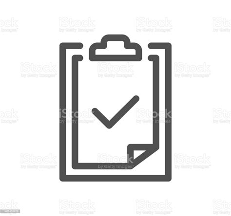 Checklist Checkbox Stock Illustration Download Image Now Finishing