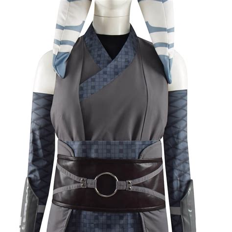 Ahsoka Tano Cosplay Costumes Star Wars The Mandalorian Women Halloween