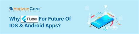 Why Flutter For Future Of IOS Android Apps HorizonCore