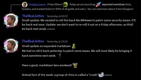 Discord Removed The Big Text R Discordapp