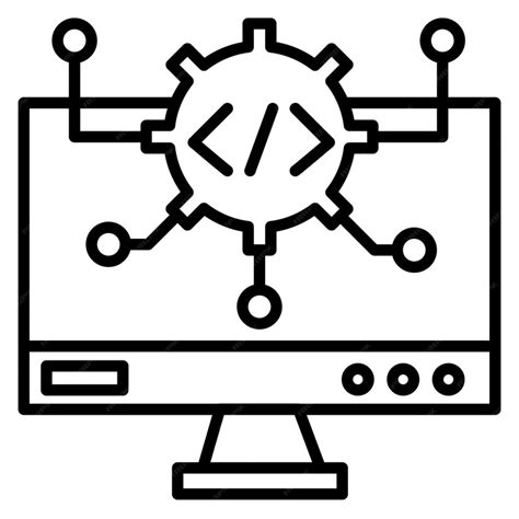 Premium Vector Algorithm Vector Illustration Style