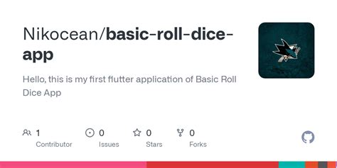 Github Nikocean Basic Roll Dice App Hello This Is My First Flutter