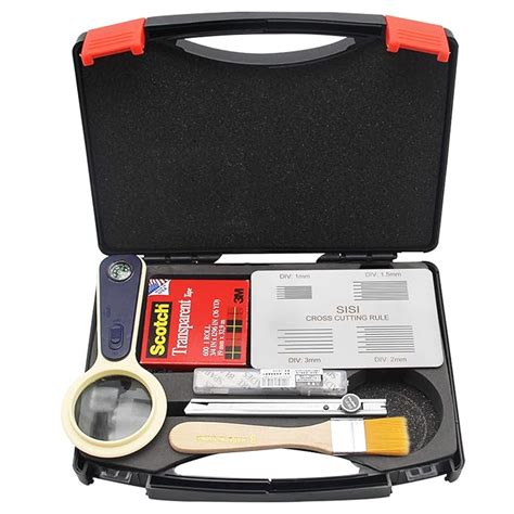 Buy Cgoldenwall Cross Cutting Rule Cross Cut Guide Adhesion Tester