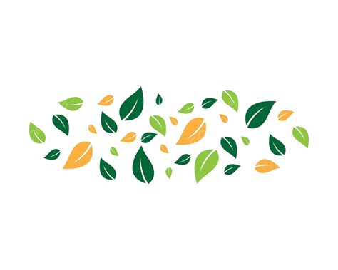 Leaf Vector Icon Illustration Environment Texture Seamless Vector