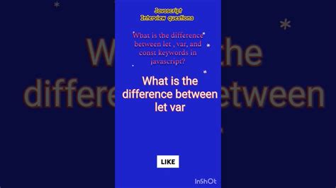 Javascript Interview Questions Javascript Interviewquestions Trending Shorts Viral