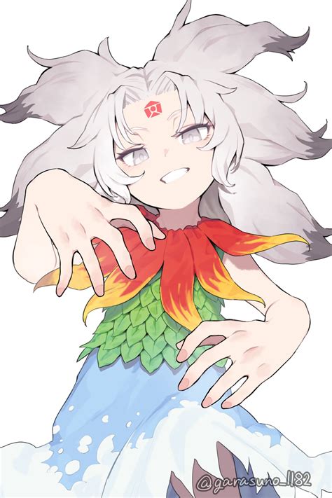 Houjuu Chimi Touhou Drawn By Garasuno Danbooru