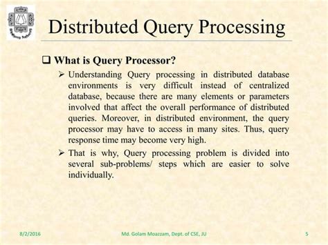Lec 7 Query Processing