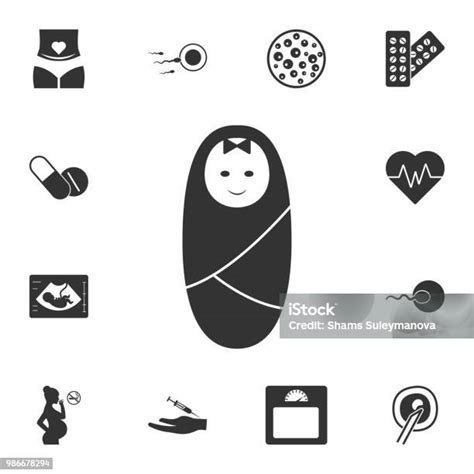 유아 아이콘입니다 간단한 요소 그림입니다 임신 컬렉션 집합에서 유아 기호 디자인입니다 웹 및 모바일 사용할 수 있습니다 가족에 대한 스톡 벡터 아트 및 기타 이미지 Istock