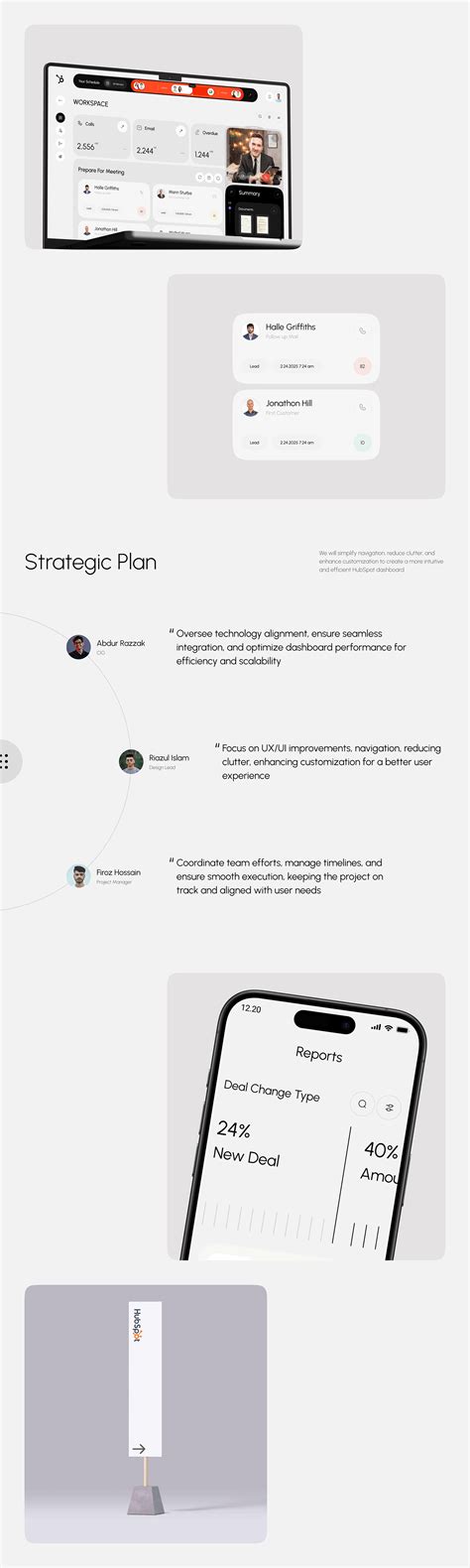 Hubspot Crm Saas Ux Ui Design Behance