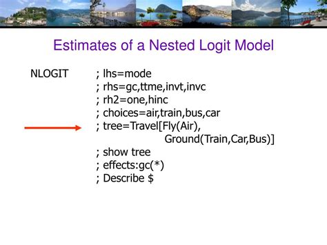ppt 11 nested logit models powerpoint presentation free download id 2657030