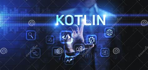 Lenguaje De Programación Kotlin Concepto De Desarrollo De Software De