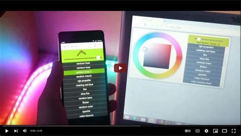 Esp8266 Control Animasi Addressable Led Strip Ws2812 Via Web Menggunakan Websocket