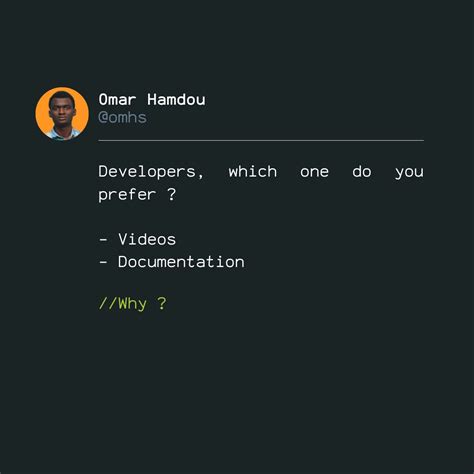 Omar Hamadou Souleymane On Linkedin Tutorial Documentation Programmer