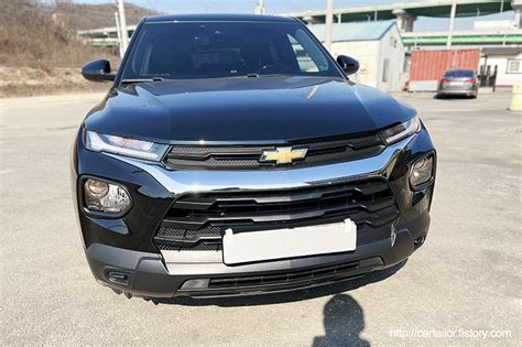 트레일블레이저 합법 Led 헤드라이트 튜닝 브라비오 터미네이터sp 라이트 조사각 조절도 함께 합니다