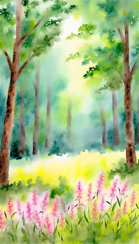 수채화 풍경 사진 무료 고품질 사진 다운로드 Freepik