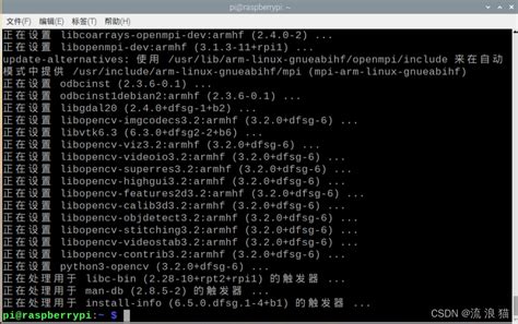 超简单教你在树莓派上安装opencv一树莓派安装opencv Csdn博客