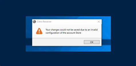 How To Fix Citrix Receiver For Windows When Using NetScaler Gateway And StoreFront With Backend