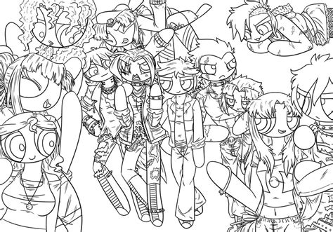 Collab Ppg Rrb Ppnkg And Rrkb By Tejedora On Deviantart