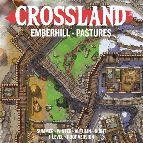 Crossland Map Pack Emberhill Pastures Roll20 Marketplace Digital Goods For Online Tabletop