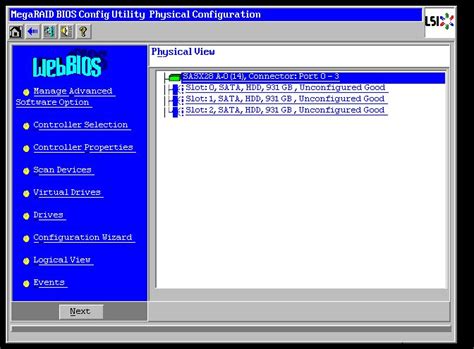 Managing An MegaRAID Controller Thomas Krenn Wiki