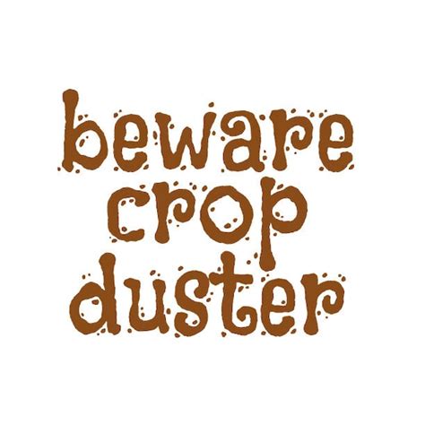 Crop Duster Fart Etsy Uk