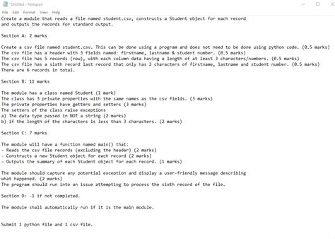 Solved Untitled Notepad File Edit Format View Help Create