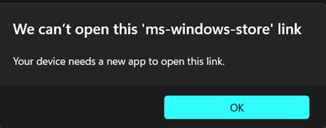 How To Fix We Cant Open Ms Windows Store Link Your Device Needs A New App To Open This Link