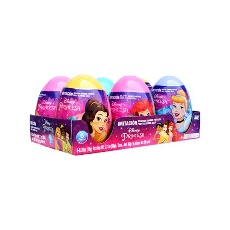 Mega Surprise Gummy Egg Disney Princess 50gr E Snacks