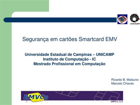 Ppt Segurança Em Cartões Smartcard Emv Powerpoint Presentation Free Download Id3294019