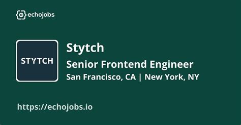 Stytch Is Hiring Experienced Frontend Engineer Usd 175k 240k Remote Kubernetes Html Css Go