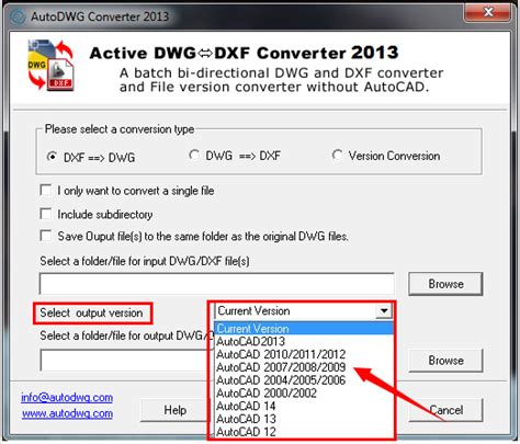 DWG To DXF Converter DXF To DWG Converter DWG Version Converter