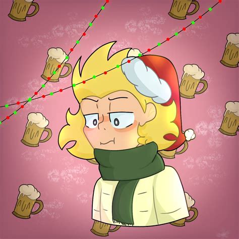 Новогодний Чарли Милые рисунки Карта джокер Карта