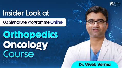 Insider Look At Co Signature Programme Online With Dr Vivek Verma Youtube