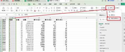 Wps中excel多字段如何排序? 趣帮office教程网 Wps中excel多字段如何排序? 趣帮office教程网