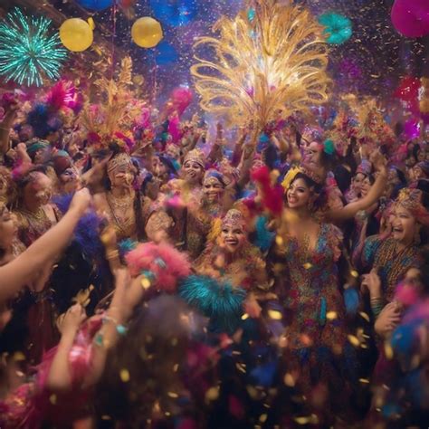 Premium Photo New Year Party