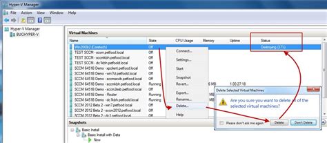 Hey Why Does It Sometimes Take So Long To Delete A Virtual Machine From