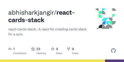 Github Abhisharkjangirreact Cards Stack React Cards Stack A React Github Abhisharkjangirreact Cards Stack React Cards Stack A React
