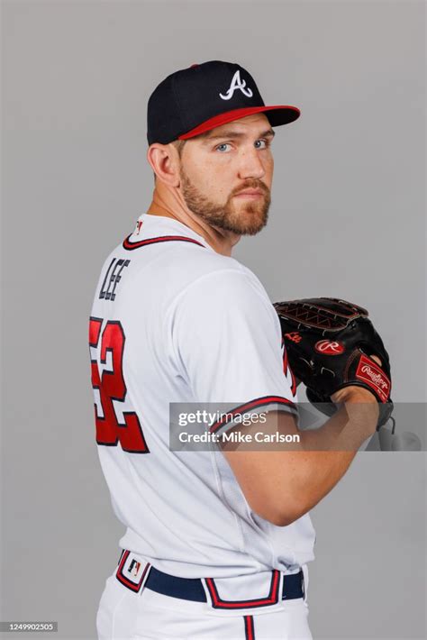 Dylan Lee Of The Atlanta Braves Poses For A Photo During The Atlanta