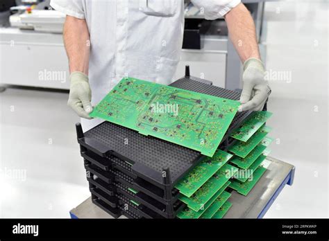 Production And Assembly Of Printed Circuit Boards In An Industrial