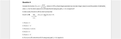 Solved Question 3 Consider The Function F X Y Sin X Y Chegg Com