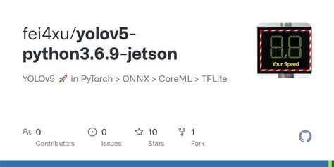 github fei4xu yolov5 python3 6 9 jetson yolov5 🚀 in pytorch onnx coreml tflite