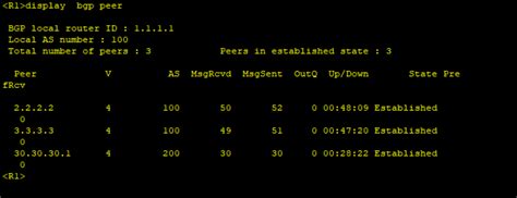 Basic Bgp Functions Configuration On Huawei Routers Lyfey Technologies