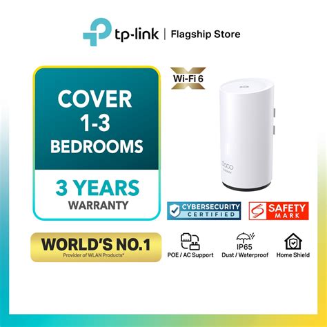 TP Link AX Outdoor Whole Home Mesh WiFi Gateway Router IP Weatherproof Waterproof