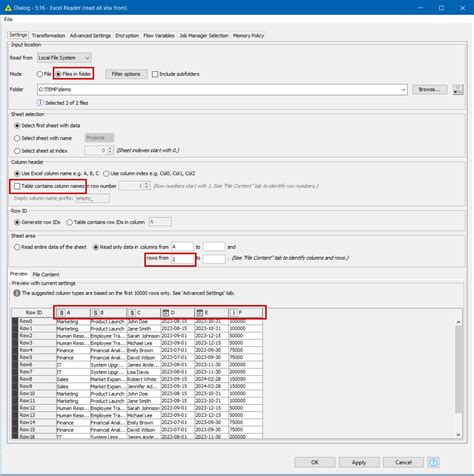 Consolidate With The Same Header Names Knime Analytics Platform
