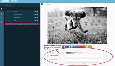 how to customize woobox forms woobox blog