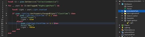 Using Collection Service For Lights Effects Etc Scripting Support