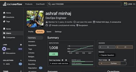 Ashraf Minhaj On Linkedin Devops Stackoverflow
